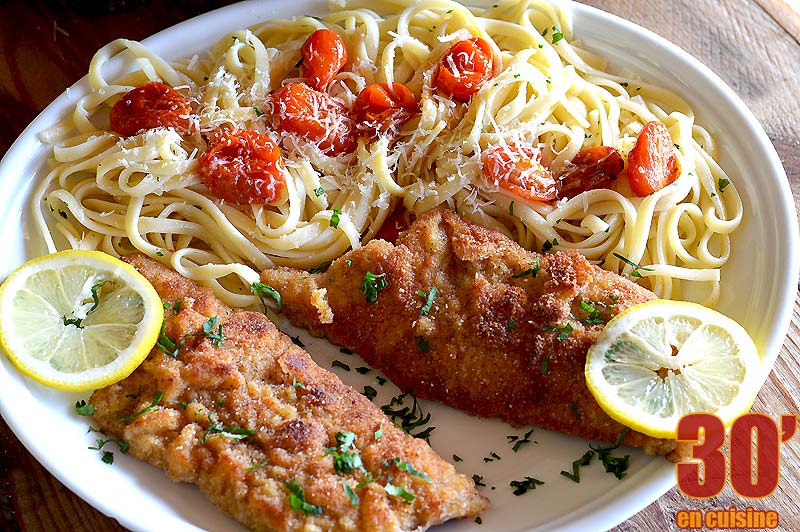 Escalope de veau panée | 30 minutes en cuisine